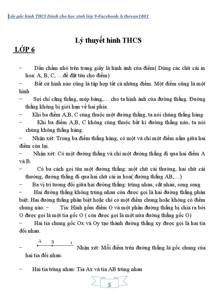 Hình THCS | PDF