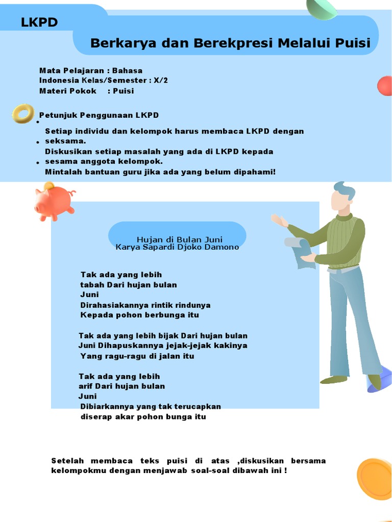 Nama LKPD Puisi | PDF