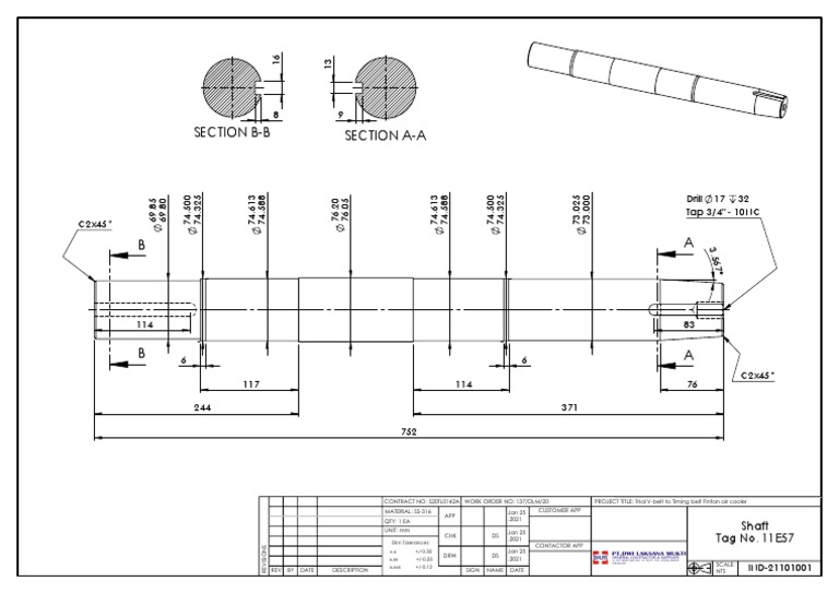 Drawing Shaft Blower | PDF | Manufactured Goods