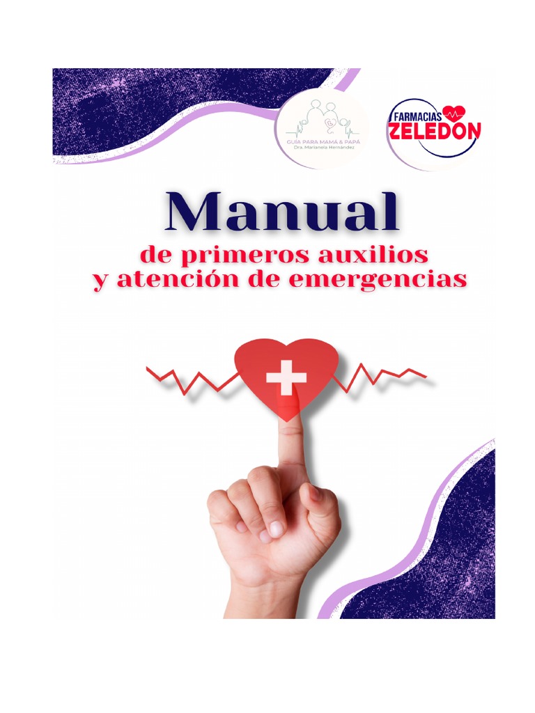 Manual de Primeros Auxilios, RCP y Atención de Emergencias | PDF Manual de Primeros Auxilios, RCP y Atención de Emergencias | PDF