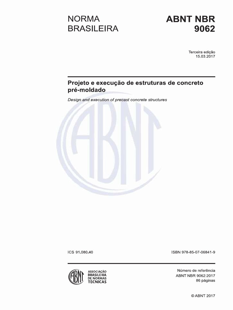 NBR 9062 | PDF