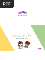 Cuadernillo Fonema R | PDF