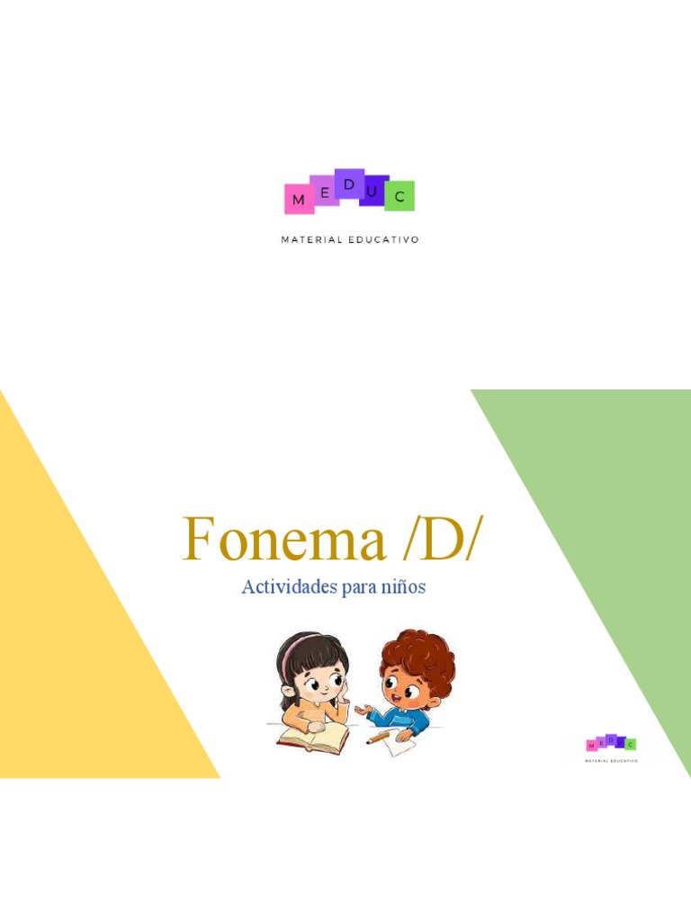 Fonema D | PDF