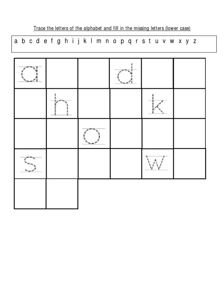 fill-in-the-alphabet-a-z | PDF