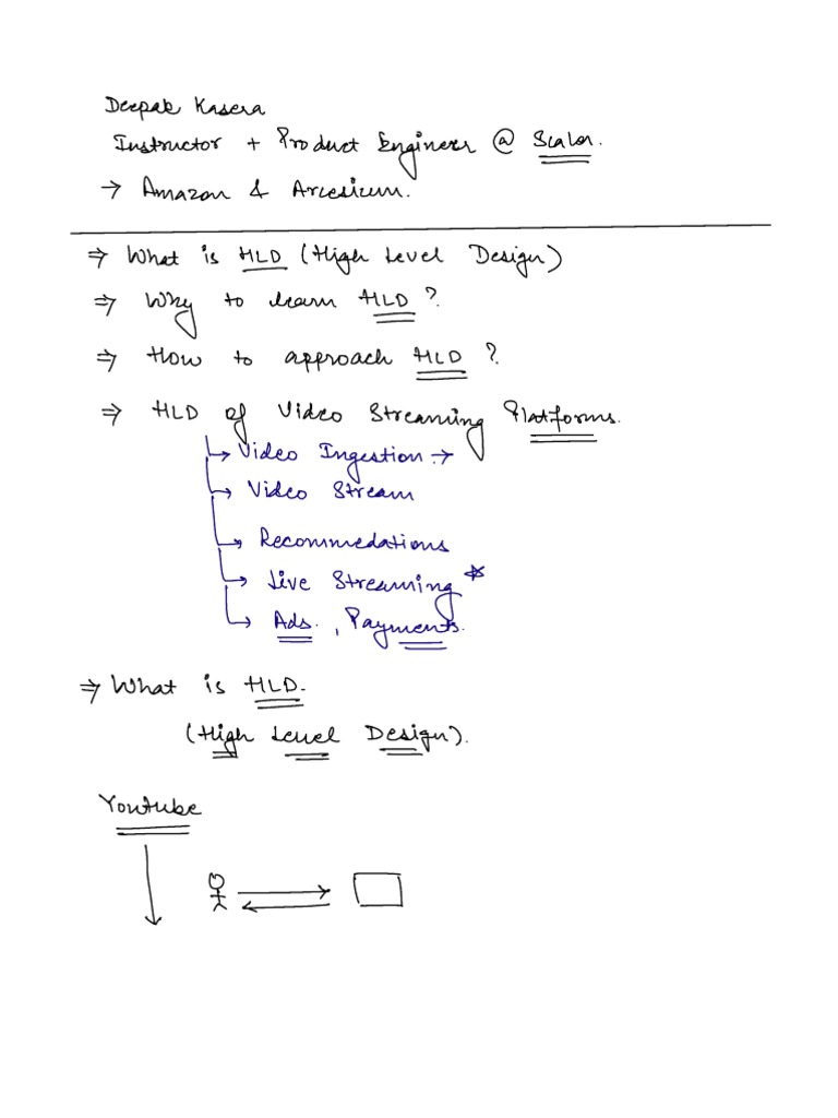 OTT Platforms HLD | PDF