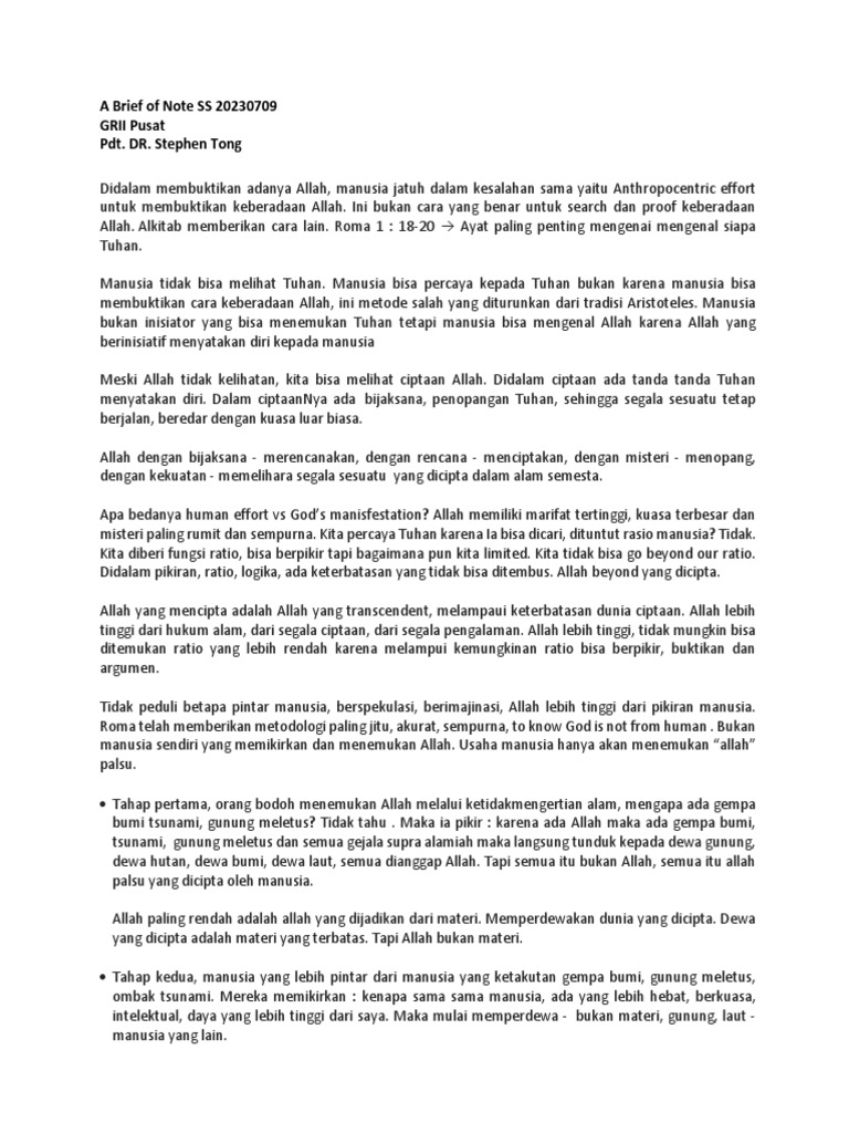 GRII Pusat - 20230709 | PDF