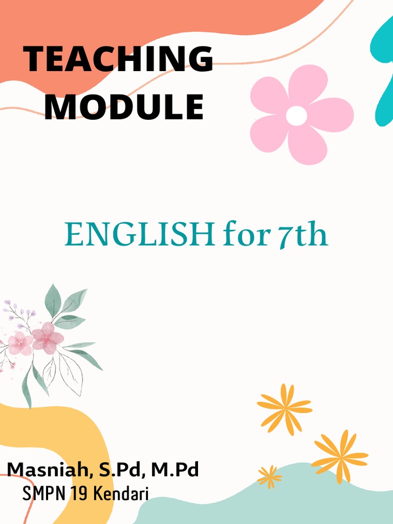 Teaching Module | PDF