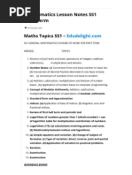 Mathematics Exam Questions For JSS1 First Term | PDF | Test (Assessment ...
