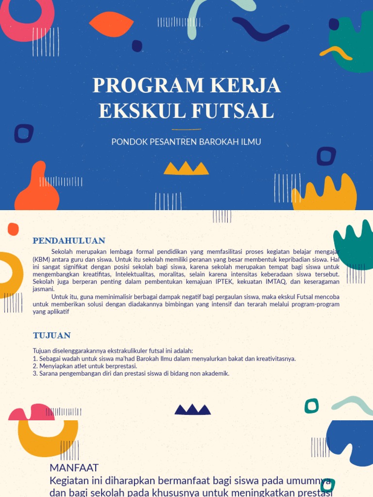 Tujuan dan Manfaat Ekskul Futsal | PDF | Karier & Perkembangan | Ilmu ...