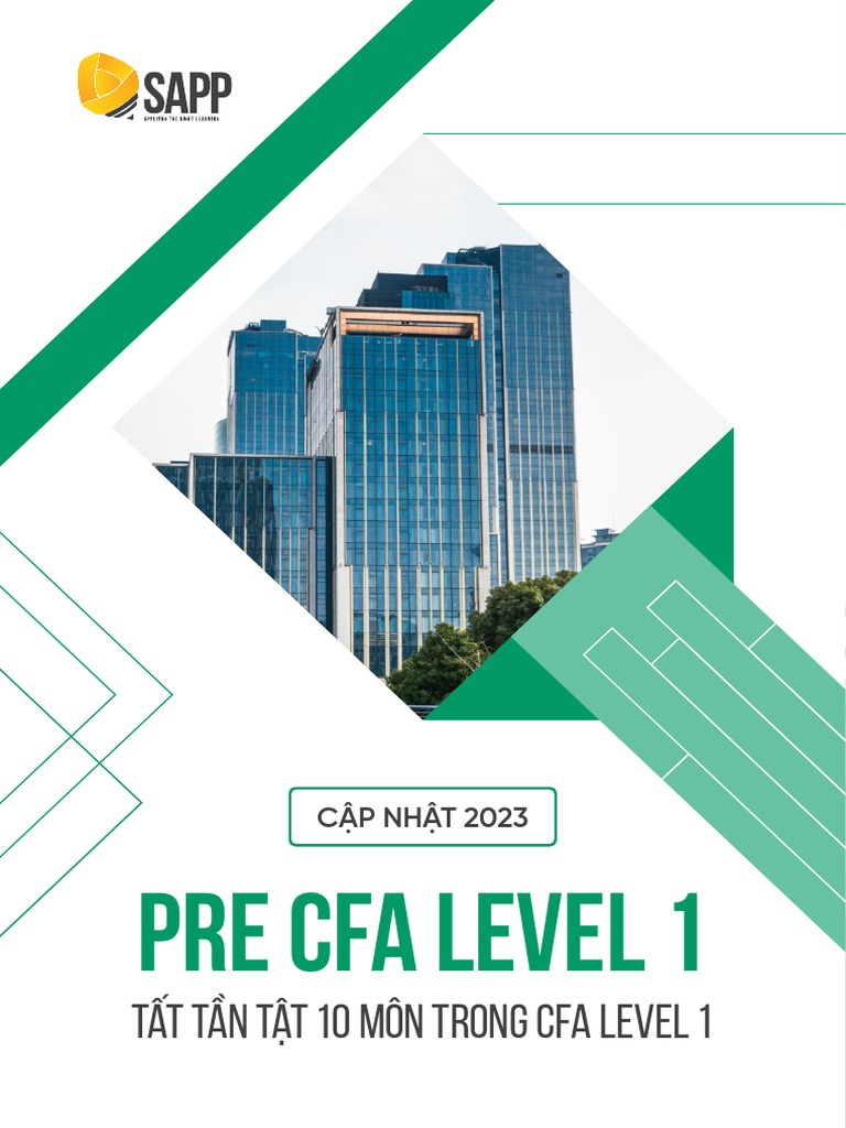 (CFA) Pre - Level I | PDF
