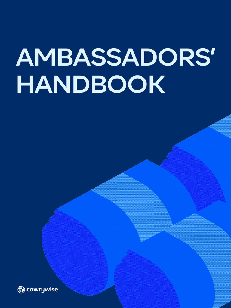 Ambassadors Handbook | PDF