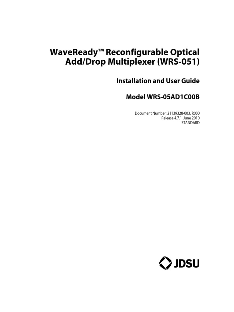 WRS-051 Ug Roadm R4.7.1 Standard | PDF | Laser | Electromagnetic Radiation