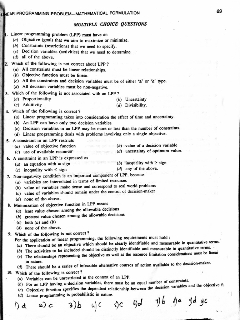 OR, One Mark Questions 1st Internal - 20230801-192044 | PDF