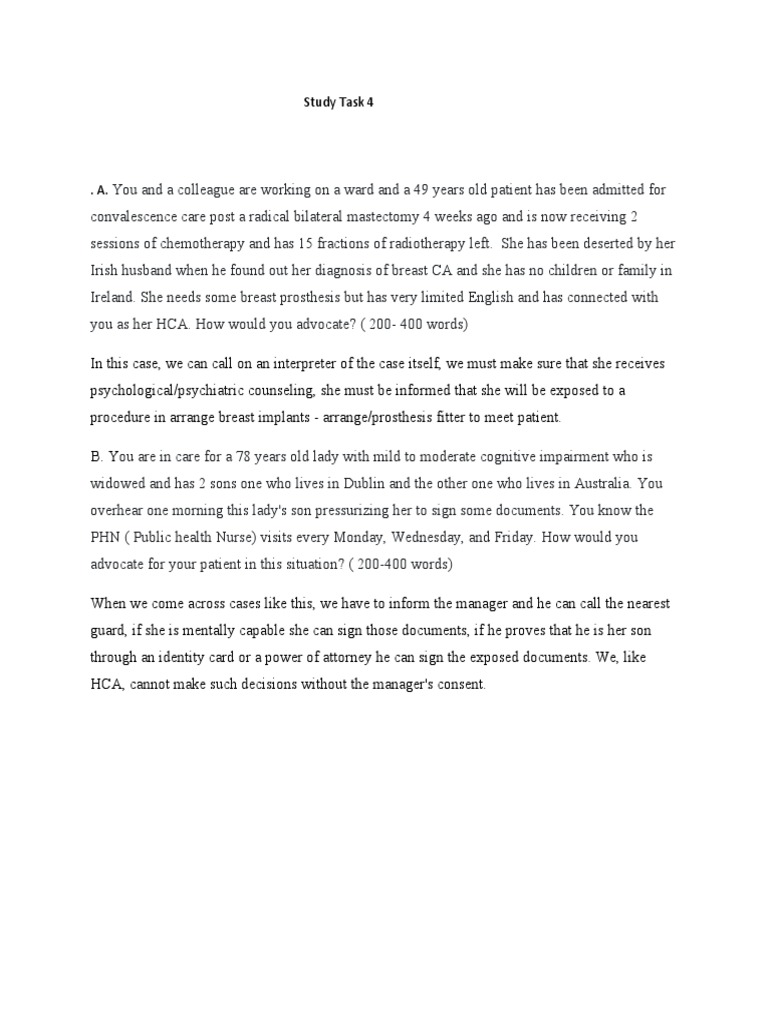 Study Task 4 | PDF