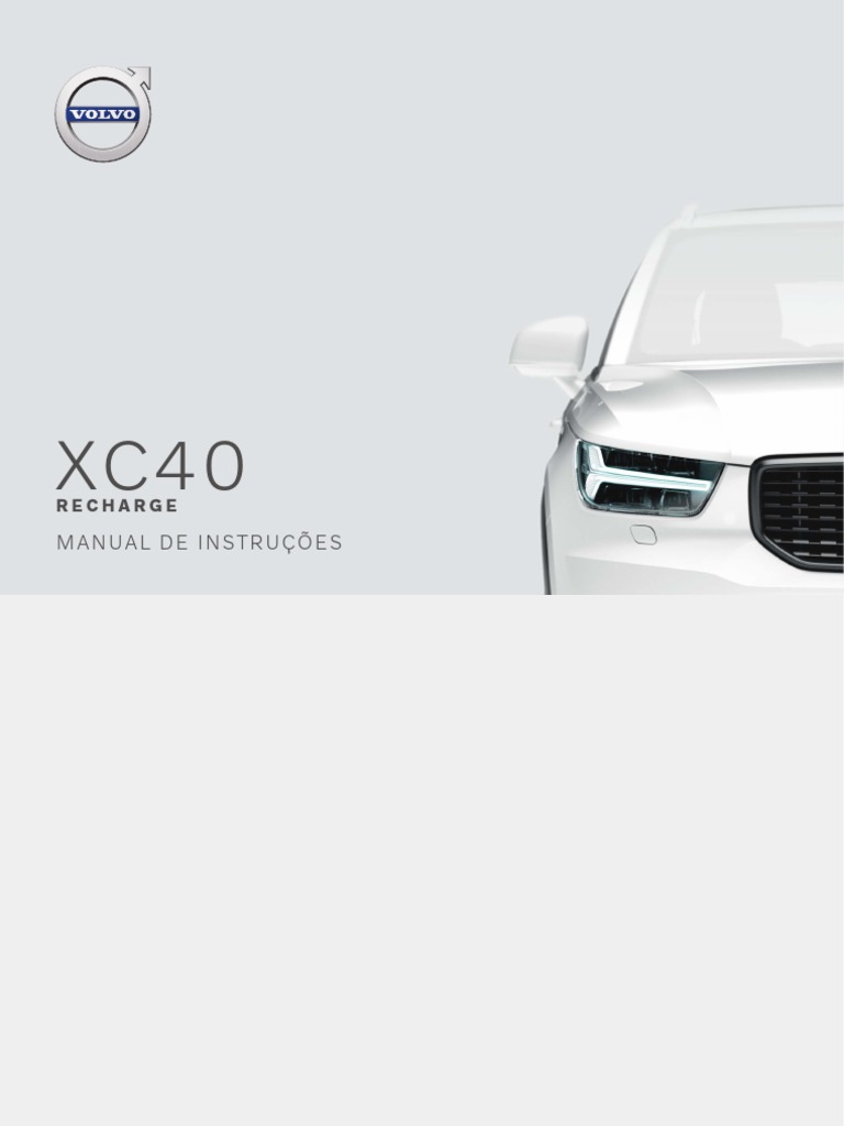 XC40 Recharge OwnersManual MY21 PT-PT TP33415 | PDF