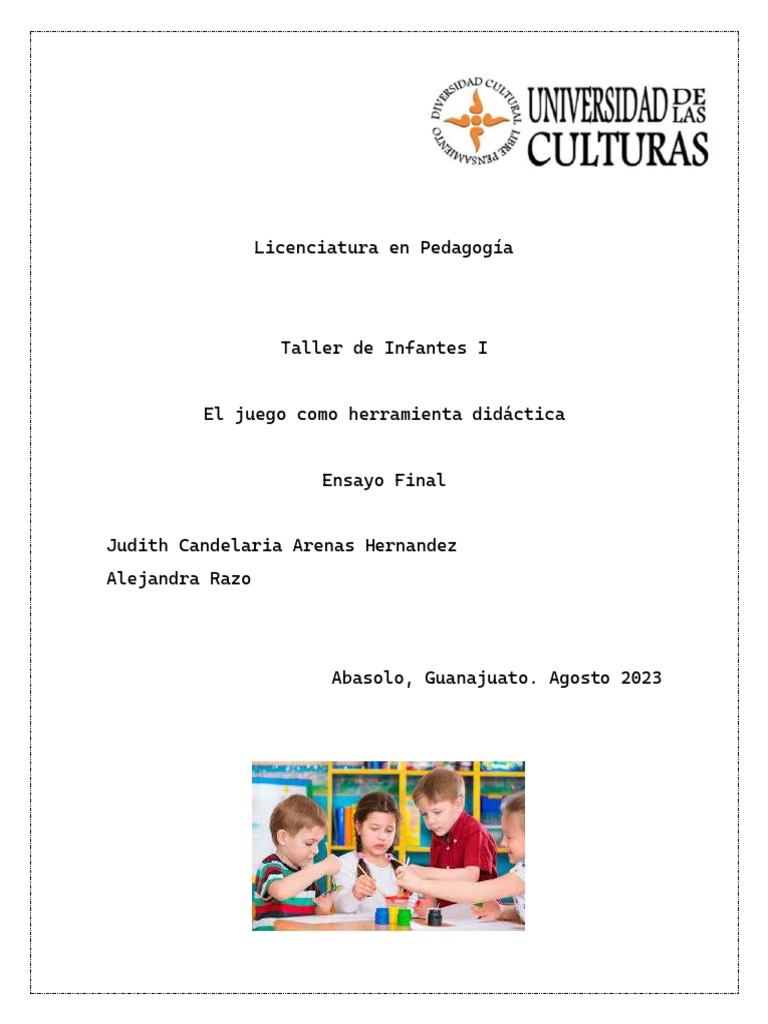 El Juego Como Herramienta Didáctica | PDF El Juego Como Herramienta Didáctica | PDF