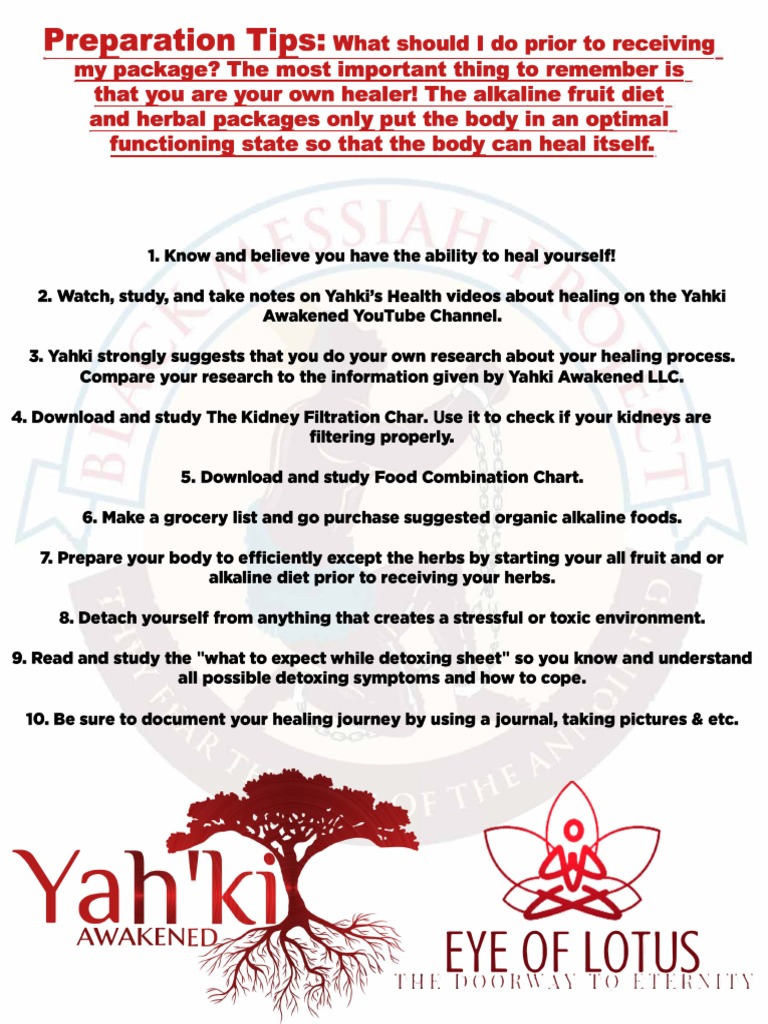 Preperation Sheet | PDF