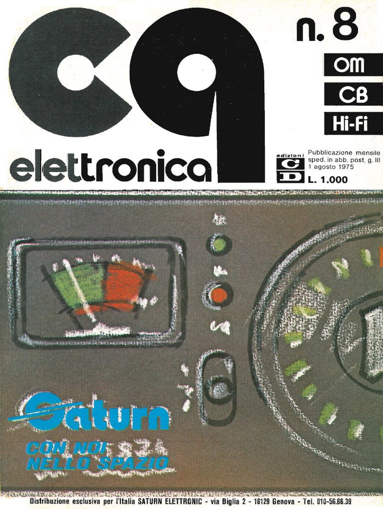 CQ elettronica 1975_08 | PDF