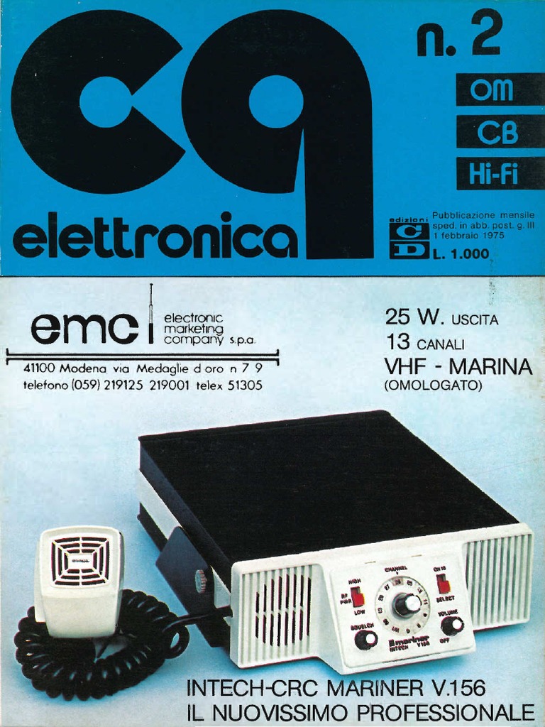 CQ Elettronica 1975 - 02 | PDF