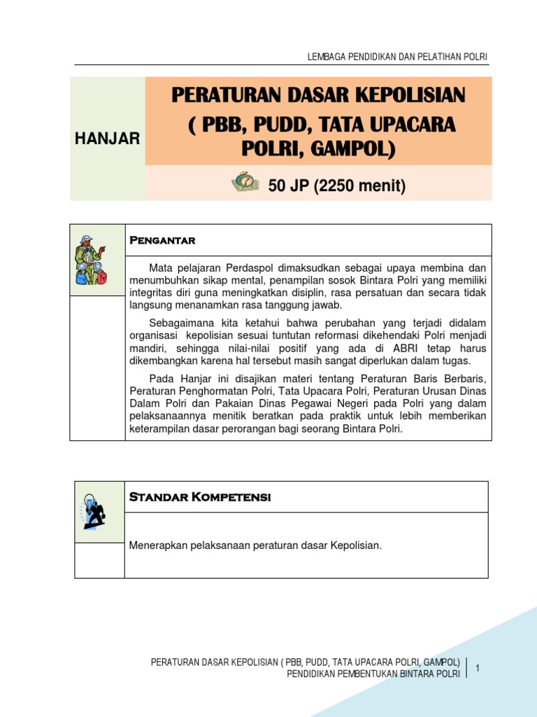 Hanjar PBB 1 | PDF