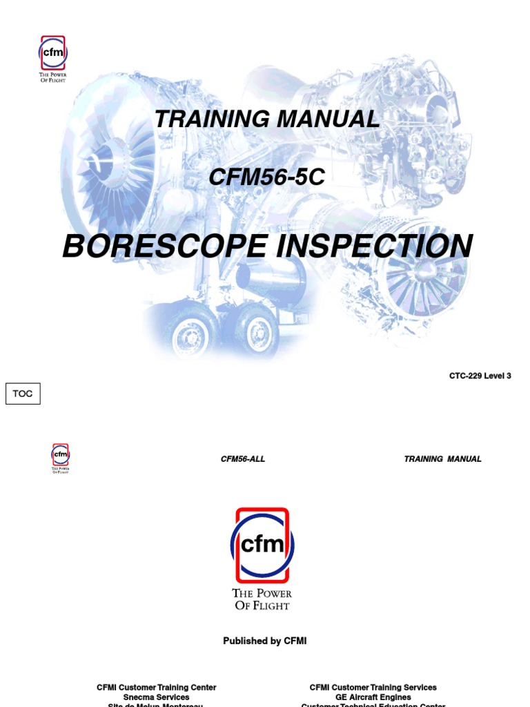 Cfm56-5C Borescope Inspection | PDF