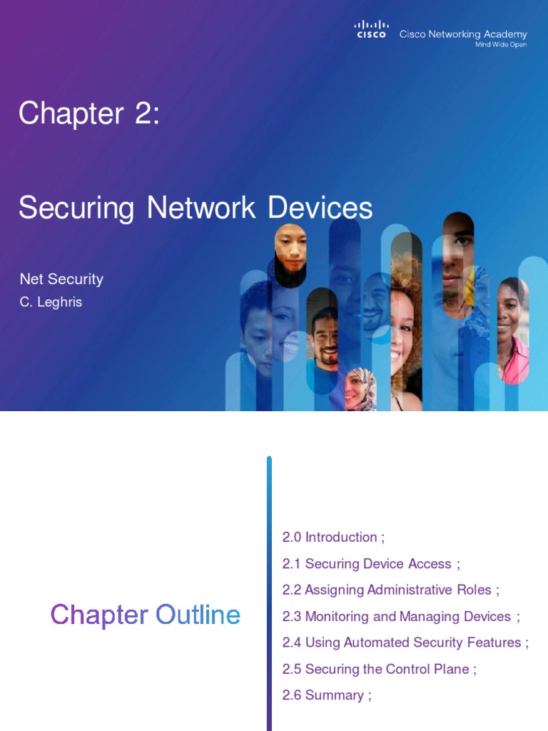 IT Security-Ch2-Securing Network Devices | PDF | Computer Network ... IT Security-Ch2-Securing Network Devices | PDF | Computer Network ...