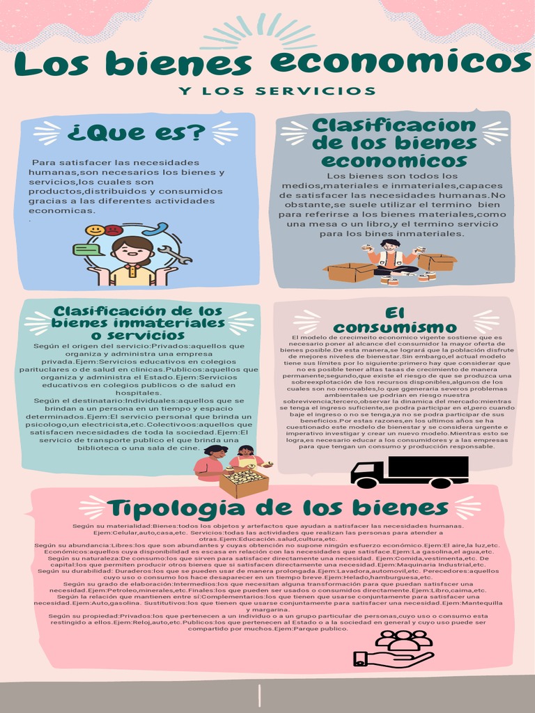 Clasificación de Bienes y Servicios Económicos | PDF | Bienes | Consumo ...