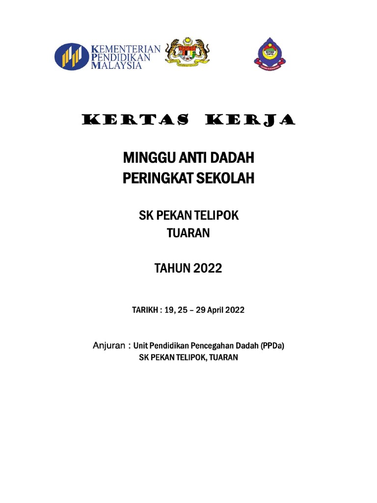 Kertas Kerja Aadk | PDF
