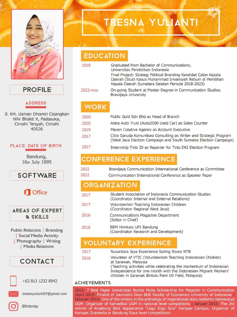 CV & Dokumen Tresna Yulianti | PDF