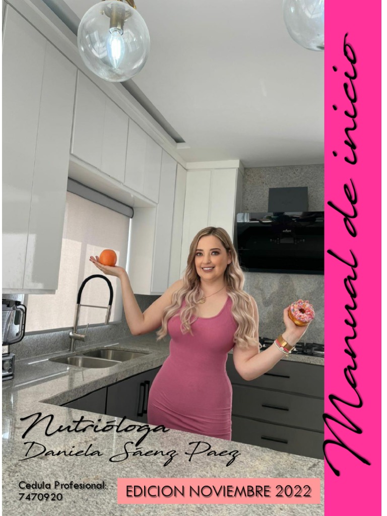 Manual de Inicio Noviembre 2022 Nutriologa Daniela Saenz Paez | PDF | Alimentos | ensalada