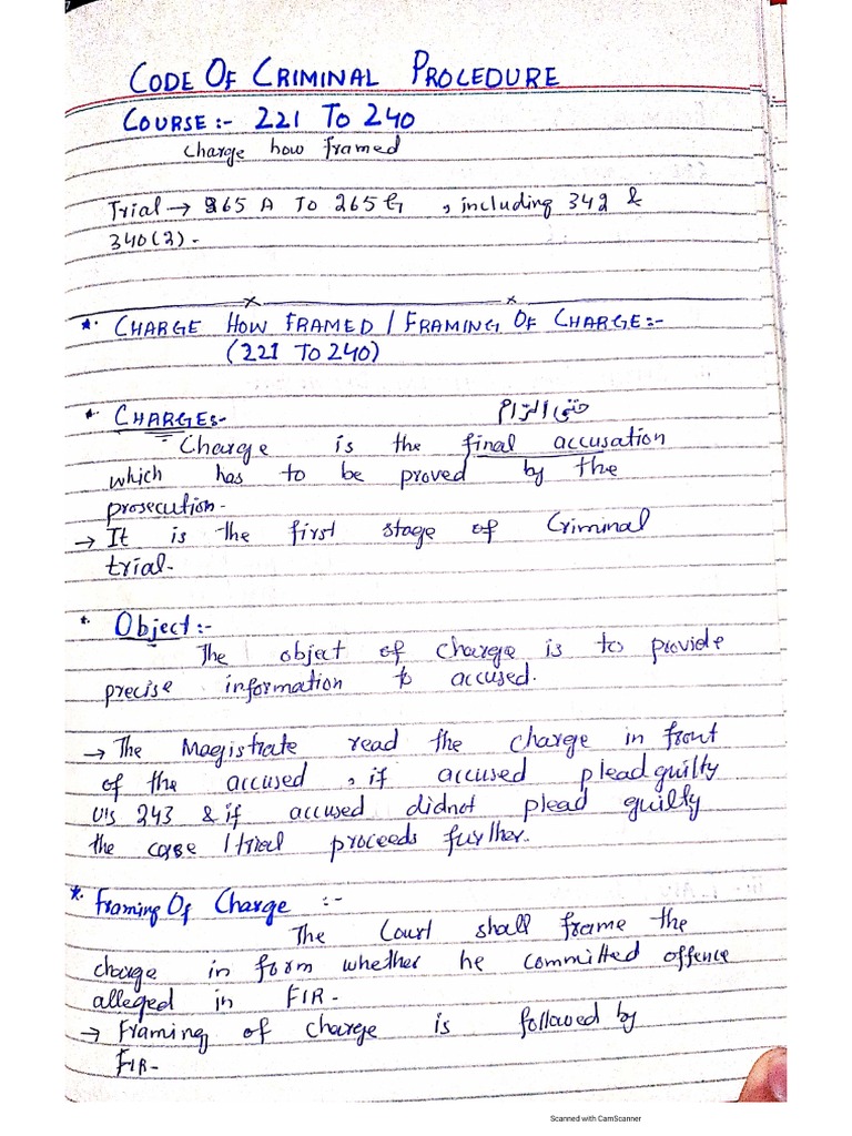 CRPC 221 To 240 | PDF