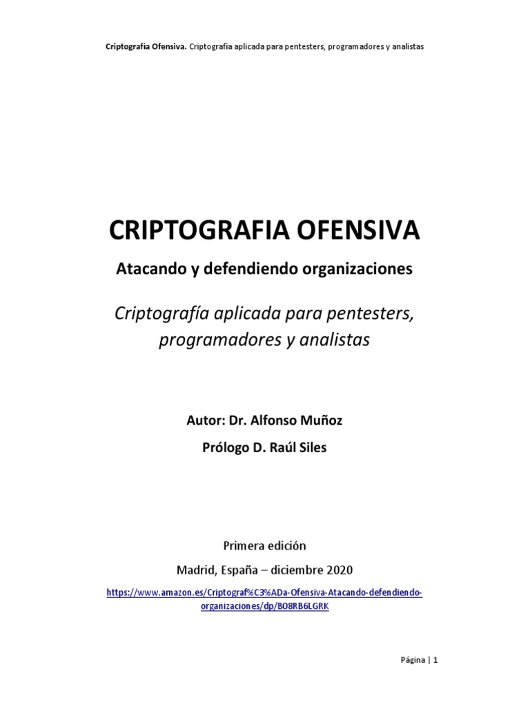Criptografia Ofensiva Criptografia Aplicada para Pentesters ...