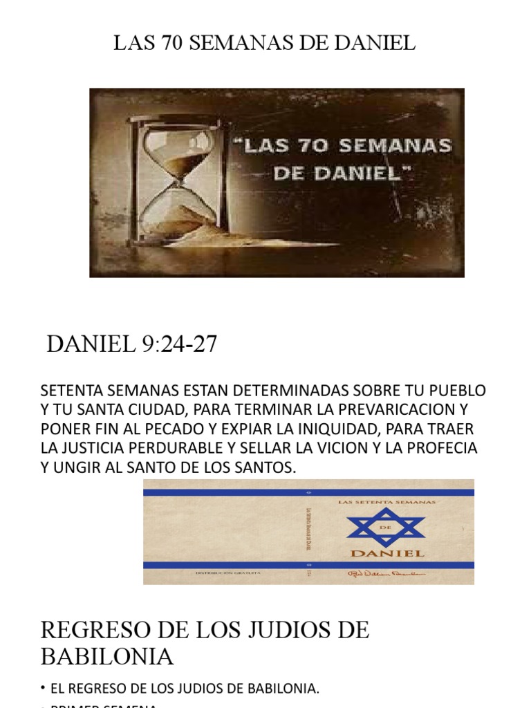 Las 70 Semanas de Daniel | PDF