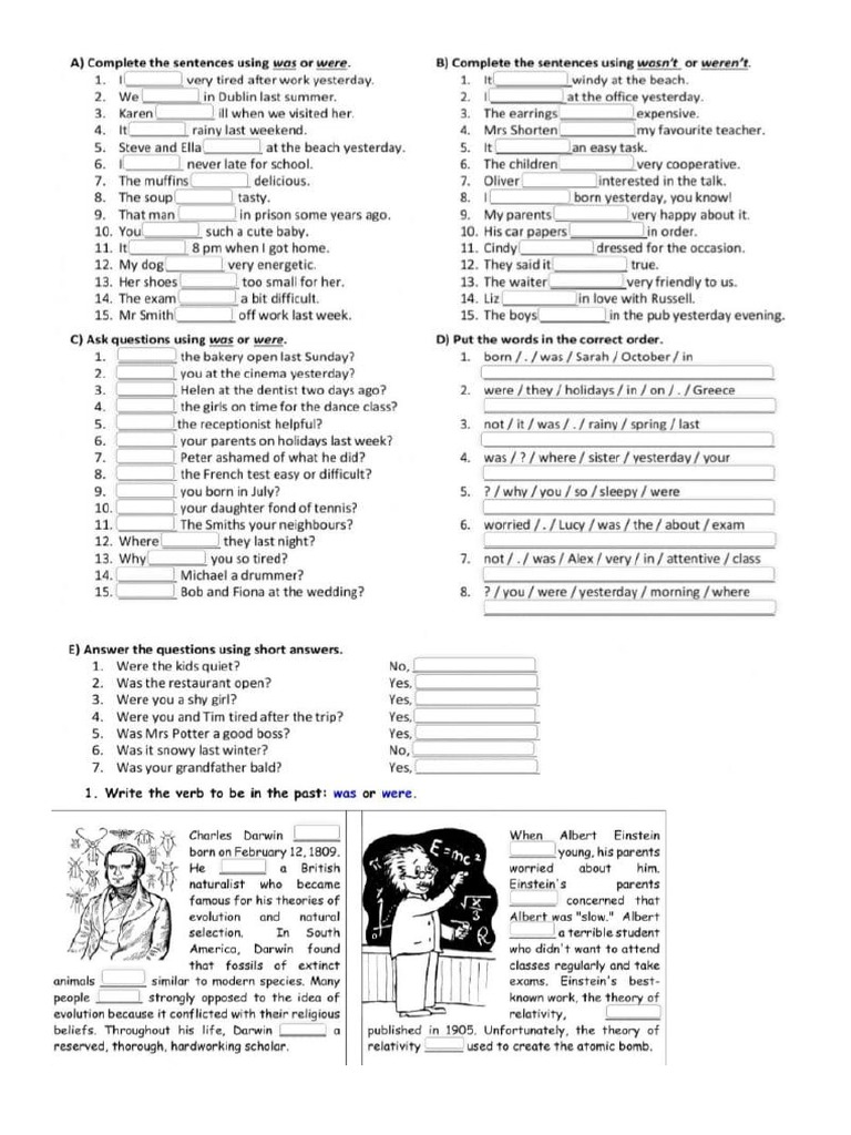Repaso Past Simple 3°G | PDF