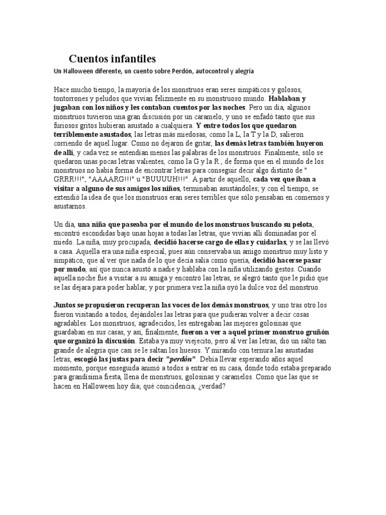 Cuento Infantil 2 | PDF