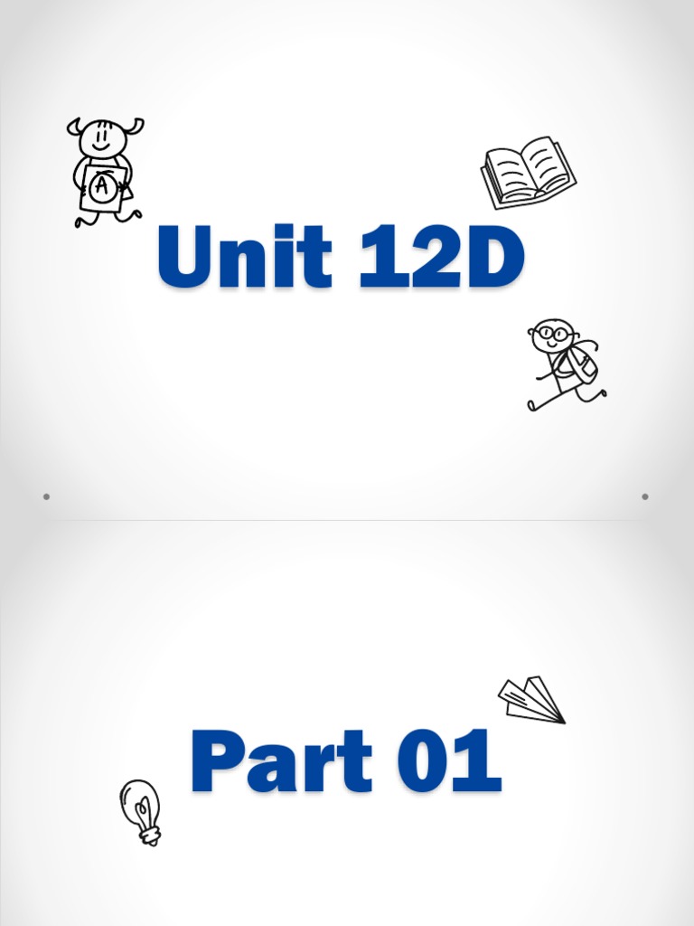 Unit 12D | PDF