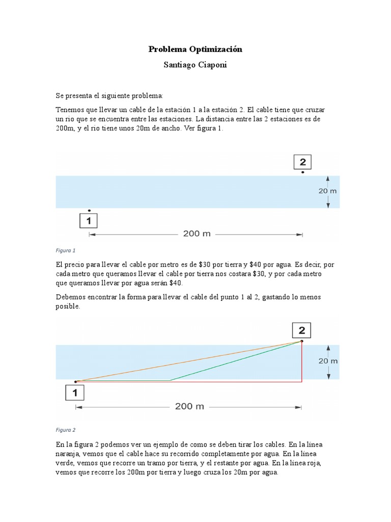 Problema_Optimización_SCiaponi | PDF | Optimización Matemática | Derivado