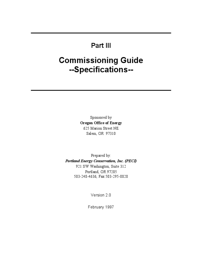 Guide Spec | Download Free PDF | Specification (Technical Standard) | Computing