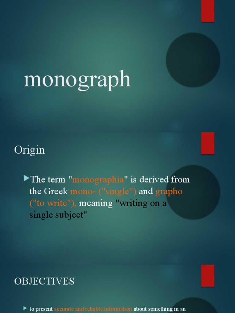 Monograph | PDF | Knowledge | Science