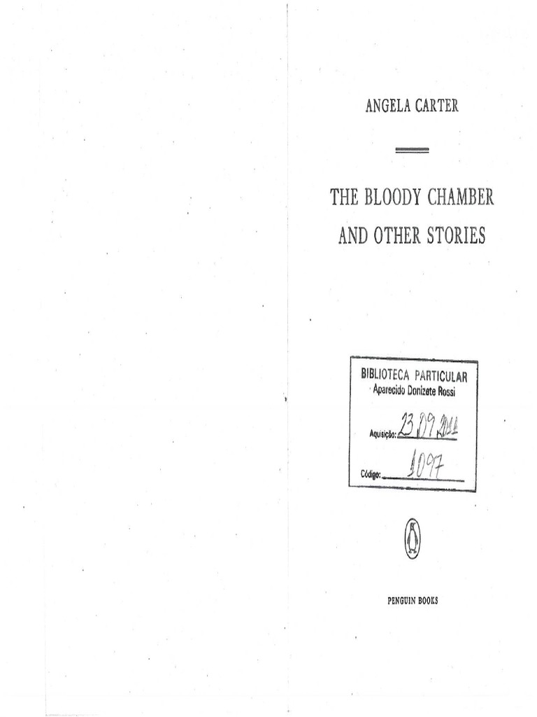 CARTER, Angela - THE WEREWOLF | PDF