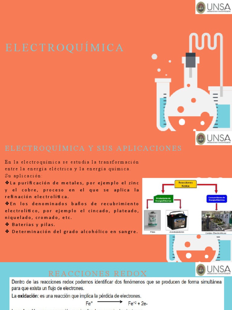 Aplicaciones de la Electroquímica | PDF