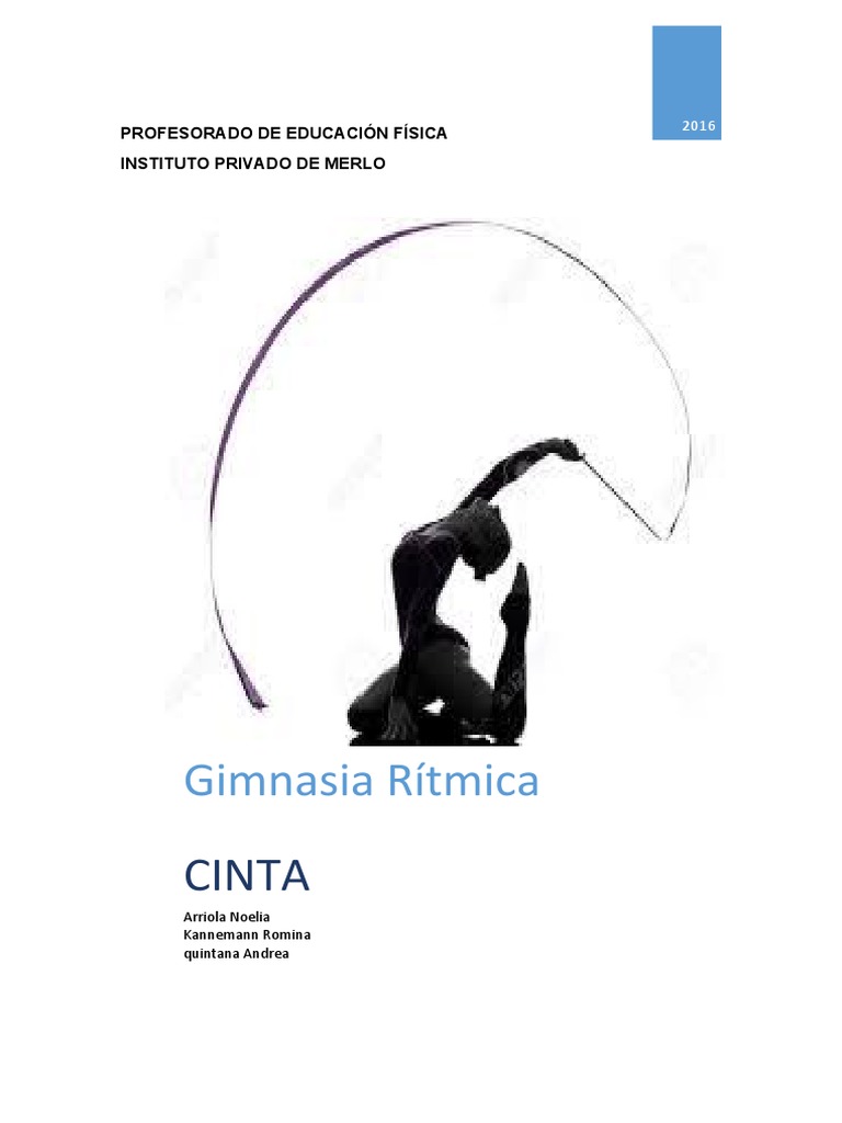 Gimnasia Rítmica: Uso de la Cinta | PDF | Gimnasia