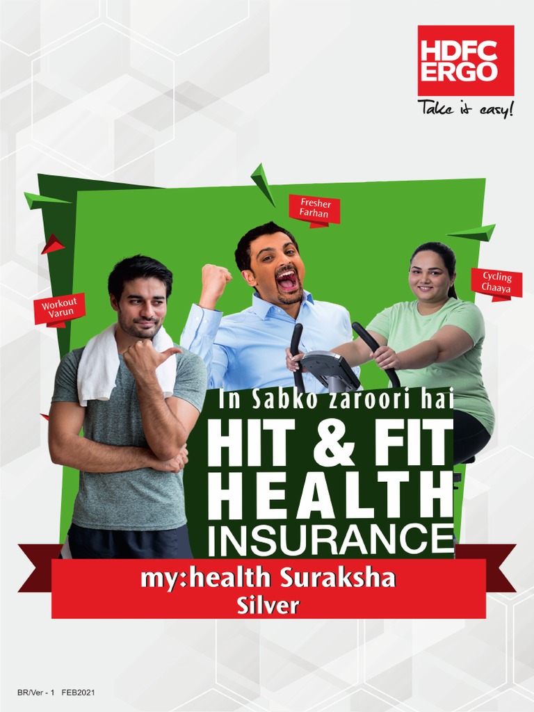 Health Suraksha Silver Plan | Download Free PDF | Insurance | Hospital