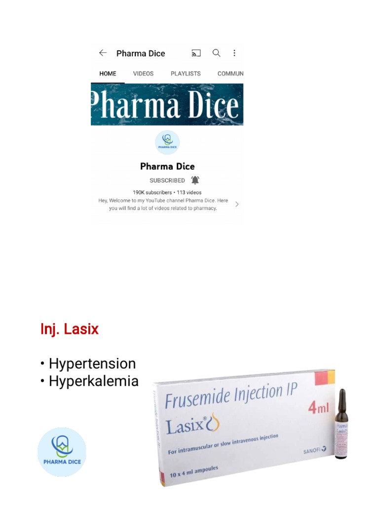 List of Emergency Injections (Revised PDF | PDF