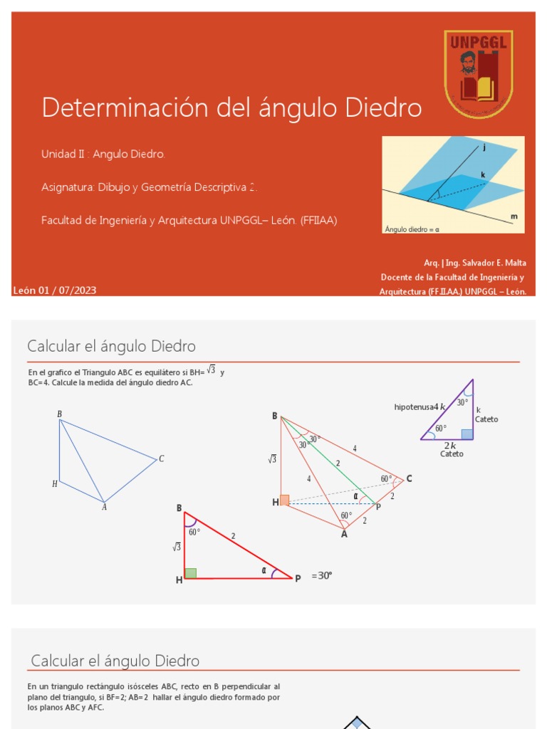 Calculo de Angulo Diedro (Autoguardado) | Descargar gratis PDF ...