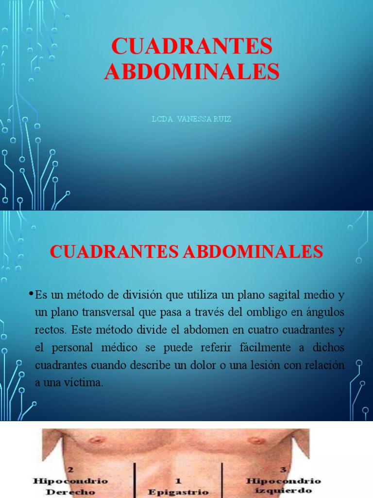 Cuadrantes Abdominales | PDF