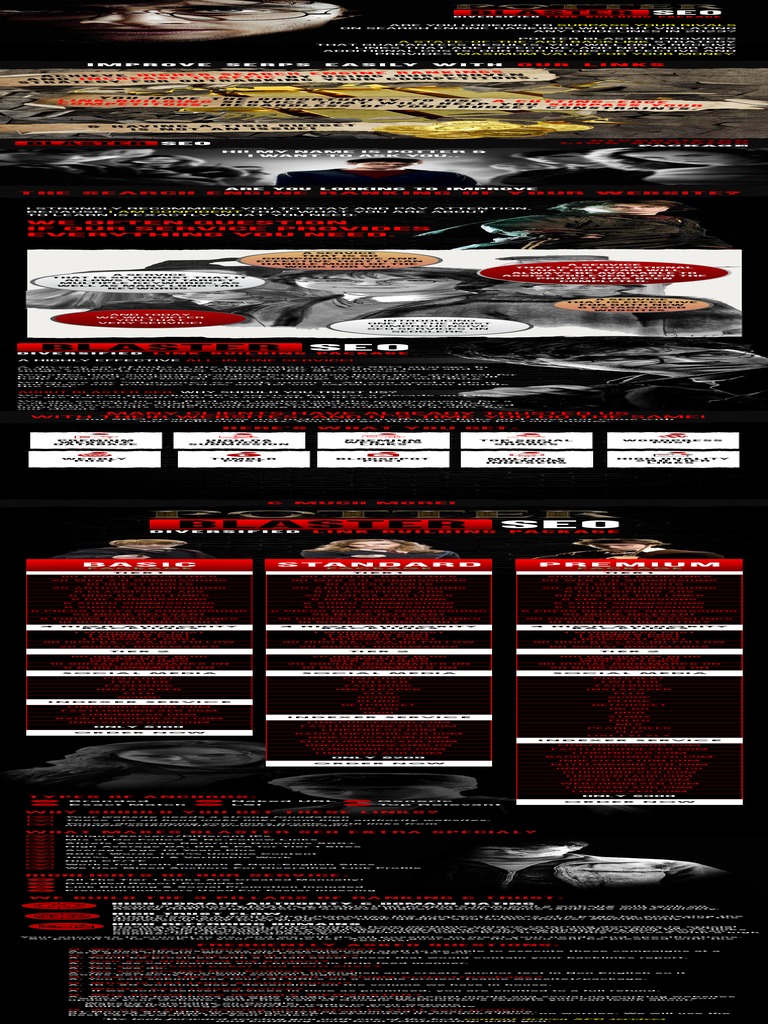 Potter Blaster SEO PACKAGE 2023 | PDF | Search Engine Optimization | Web Development