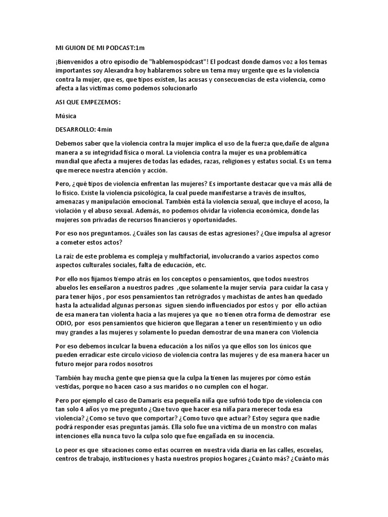 Uwu | PDF | Violencia | La violencia contra las mujeres