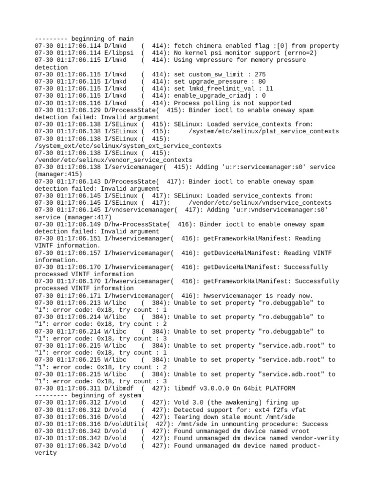 Logcat Prev Csc Log Pdf Computer Engineering Computing 9509