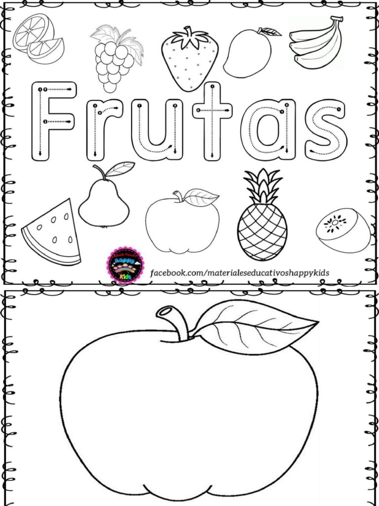Cuaderno para Trabajar Frutas Recopilado | PDF